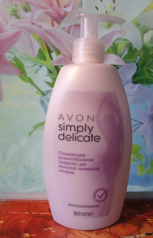 Очищающее кремообразное средство для женской интимной гигиены AVON ...